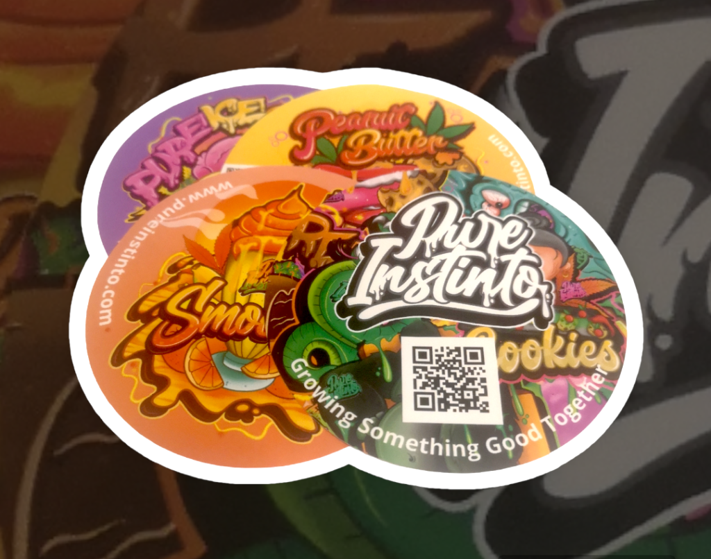 Pure Instinto Adhesive Stickers - 5 p. - Pure Instinto